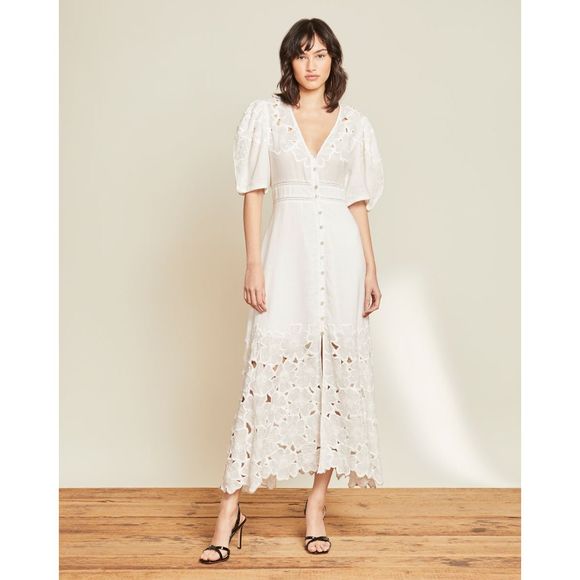 Veronica Beard Eyelet Dress